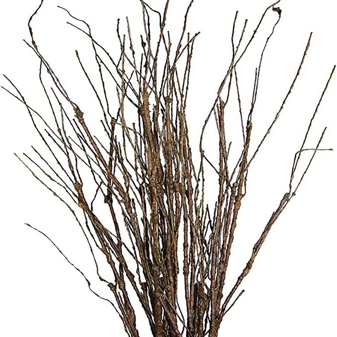 Artificial Twigs Curly Willow Branches,Lifelike Bendable Artificial ...