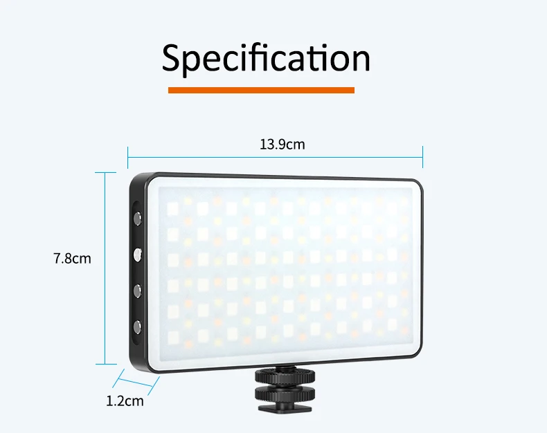 MAMEN RGB Camera LED Lighting - Perfect for Video & Photos
