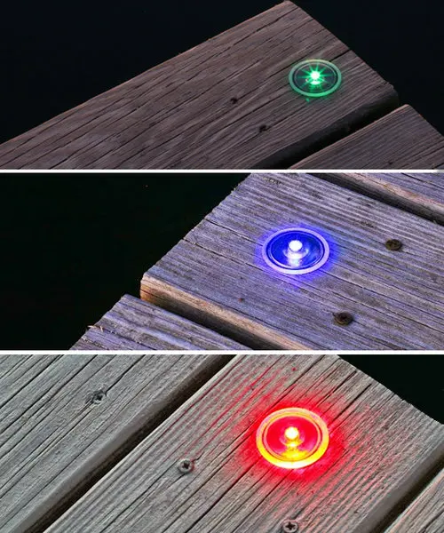 IP67 LED Dock Pods - Underwater Warning Safety Signs