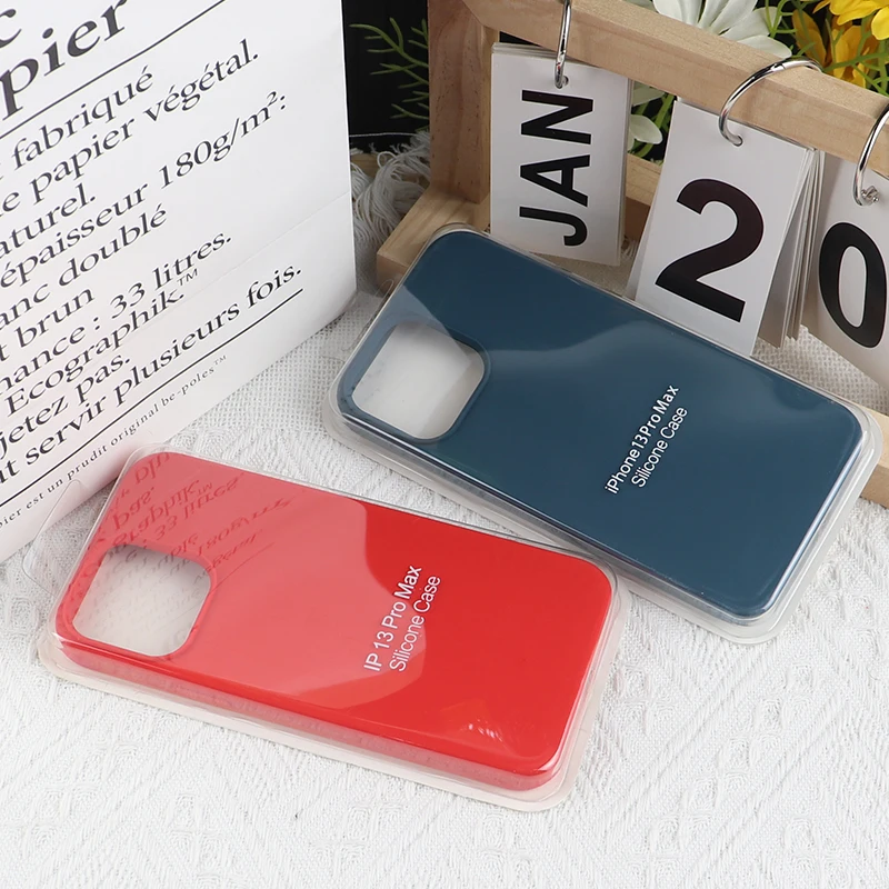 Custom Logo Original Soft Shockproof Liquid Silicone Phone Case For ...