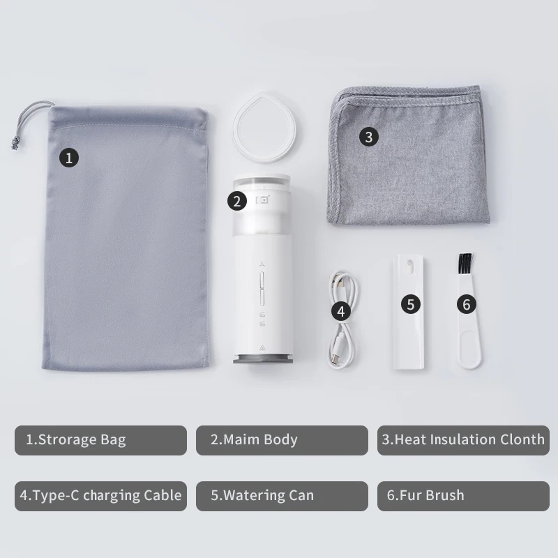 Wireless Handheld Steamer - 3in1 Garment Care Solution