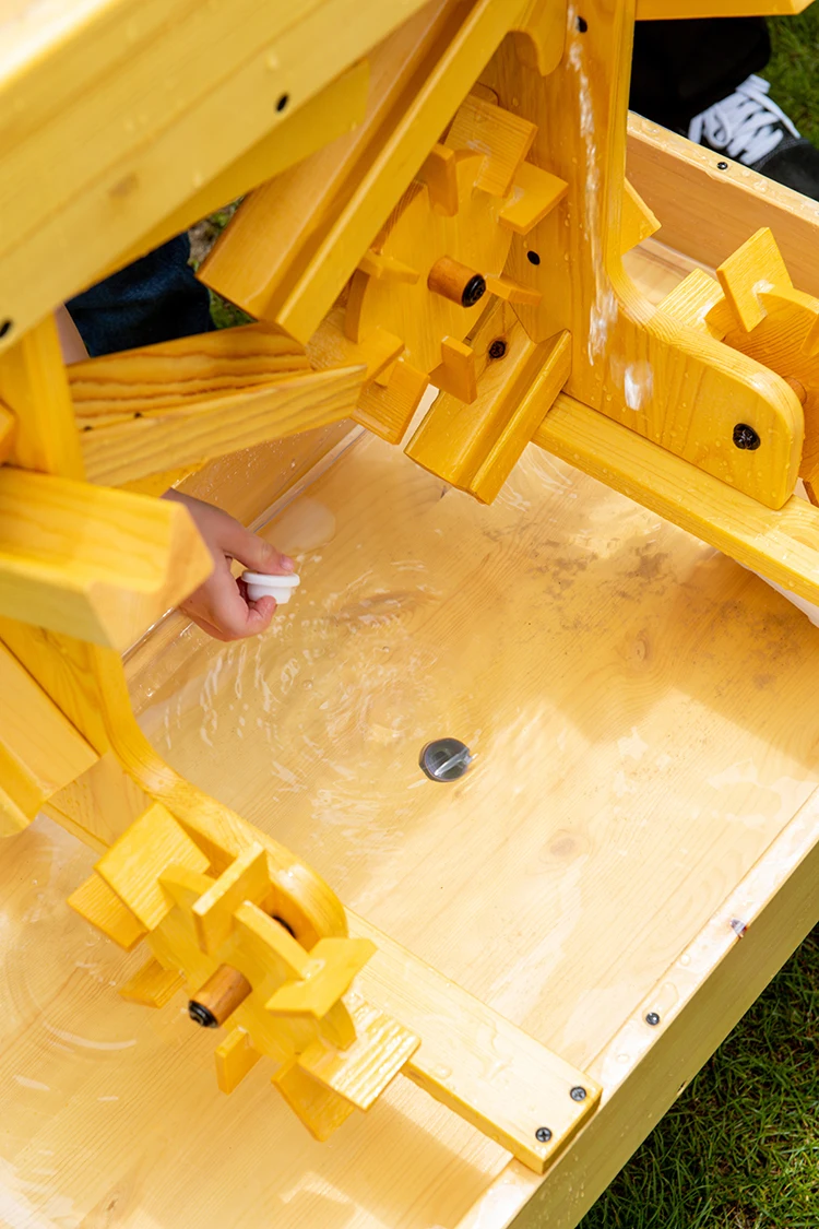 Daycare Preschool Playground Outdoor Wooden Water Table for Kids ...