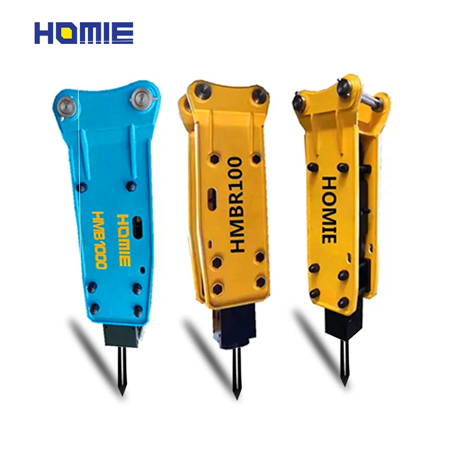 Customized Excavator Hydraulic Rock Breaker Hammer Jack Hammer For ...
