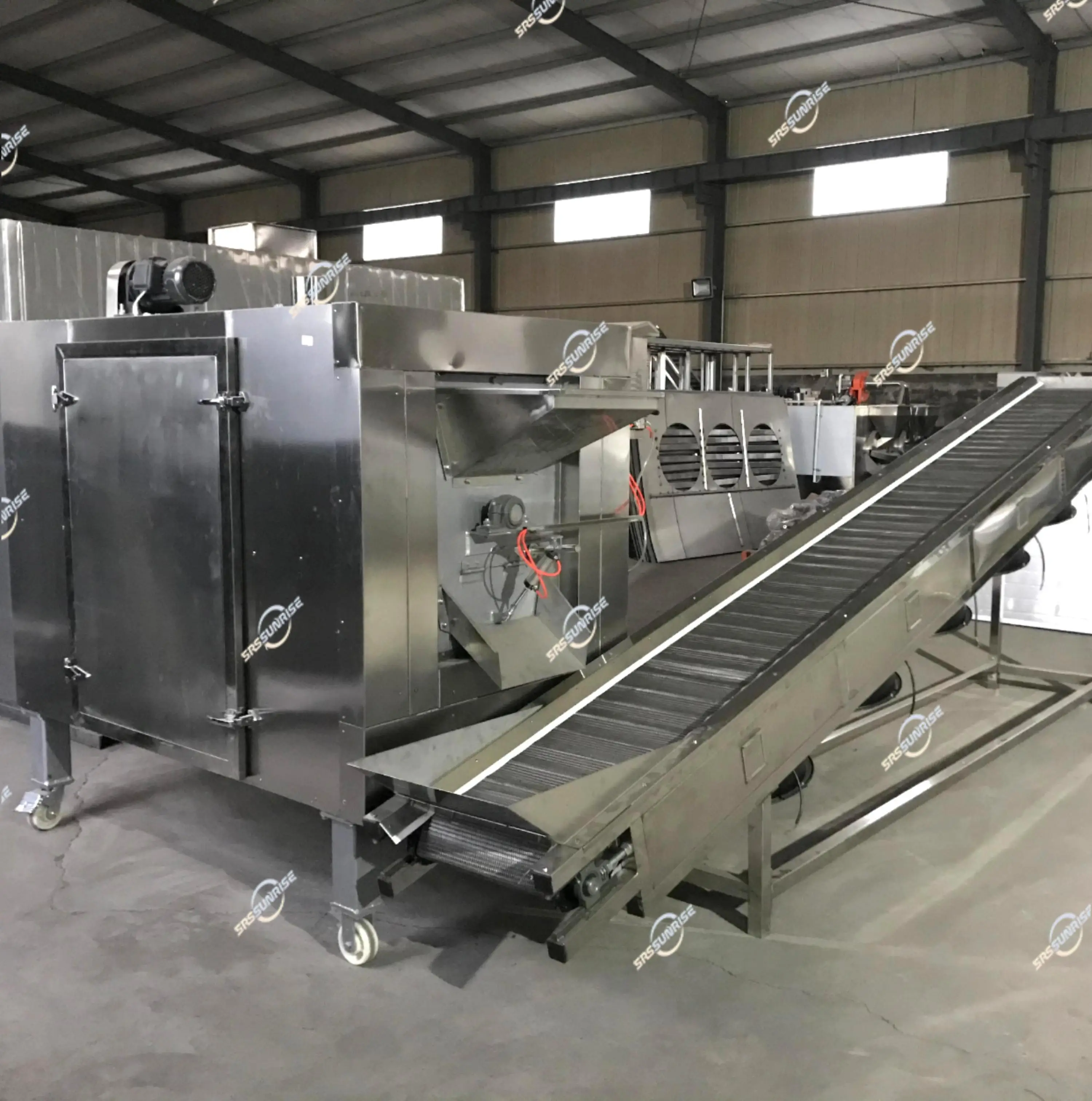Alibaba.com: Small Gas Electric Heating Rotary Drum Roaster for Palm ...