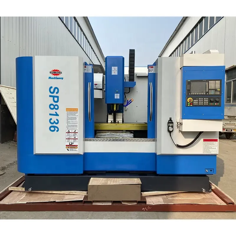 Siemens 808d/gsk/fanuc 3 Axis Cnc Milling Machining Center Sp8136 Vertical Cnc Machine Centre5 ...