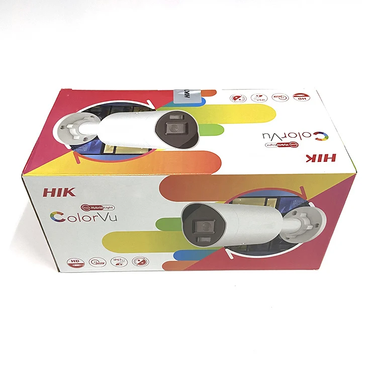 Hik 6MP Smart Hybrid Light with ColorVu Fixed Mini Bullet IP Network ...