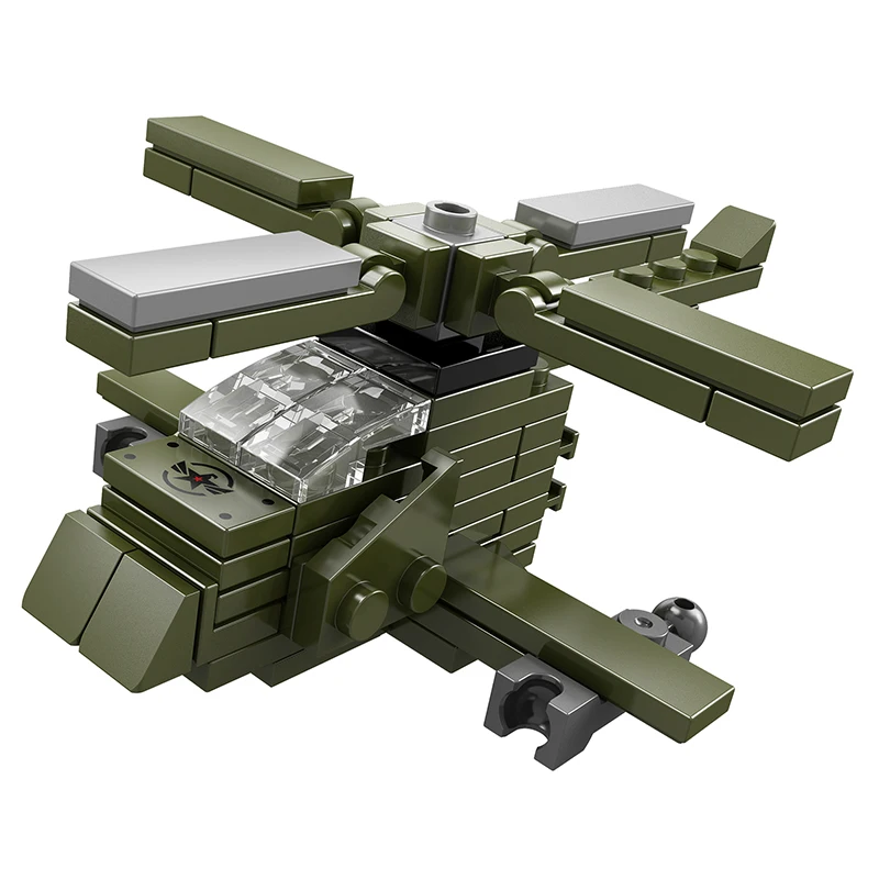 Cogo Super Assemble Bricks Educational Tank Building Blocks Toys For ...