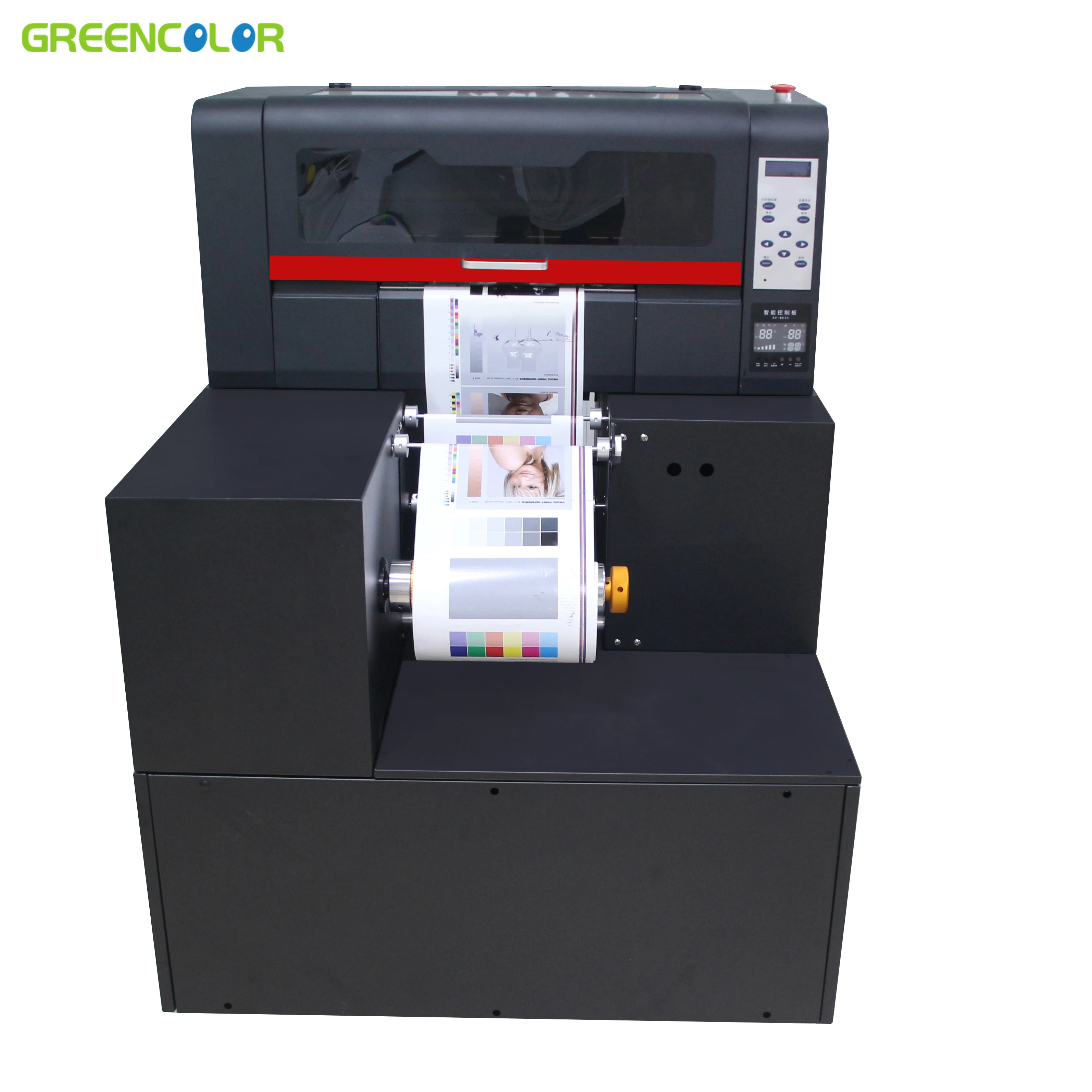 A3 Digital Inkjet Color Label Printer With I3200 Print Head High ...