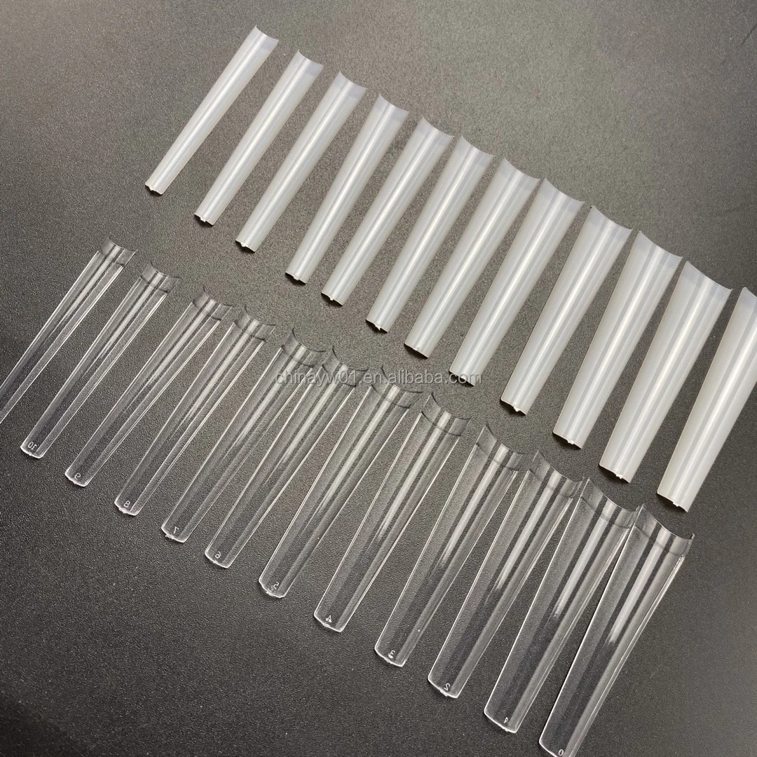 3XL Nail Tips - Square Straight Nails for DIY Art Salon