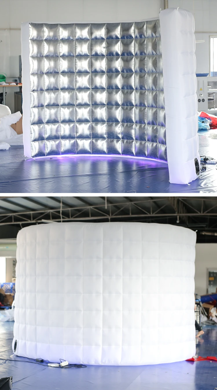 360 Photo Booth Enclosure Backdrop - Portable & Durable