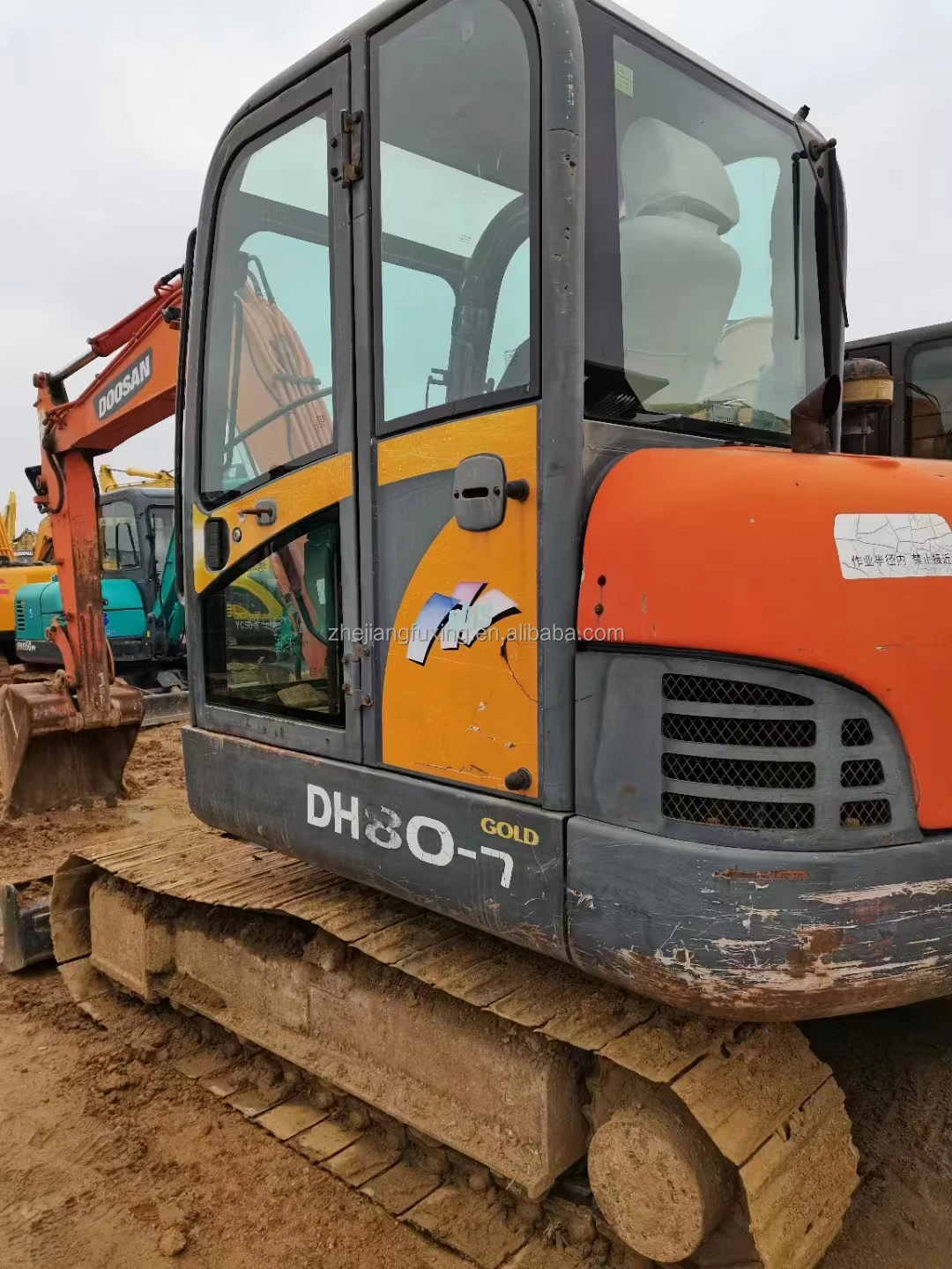 Used Original Doosan Dh80 Excavator With Solid Quality/doosan 80 ...