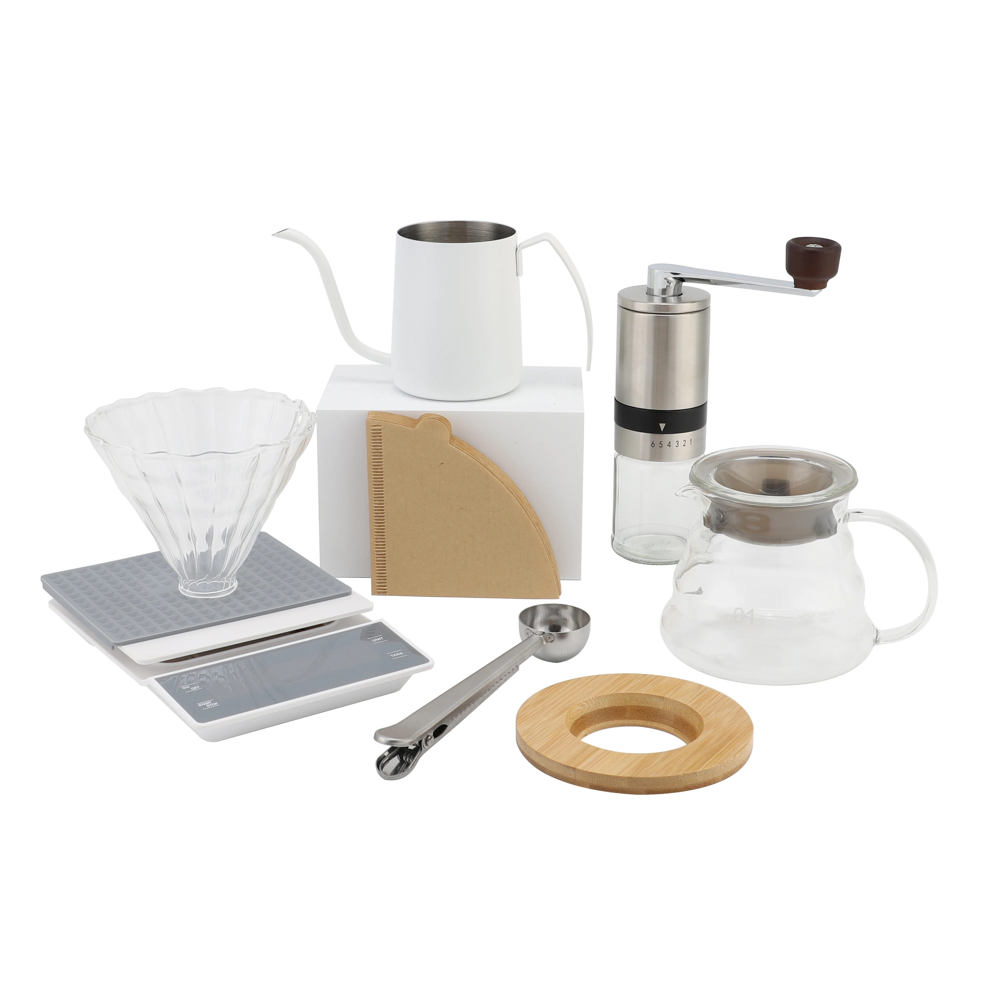 Custom Hot Sale Portable Coffee Maker Set Pour Over Drip Coffee Set ...