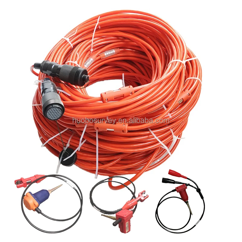 Seismograph Cables and Geophones for 12/24/48 Channel Systems - Ideal ...