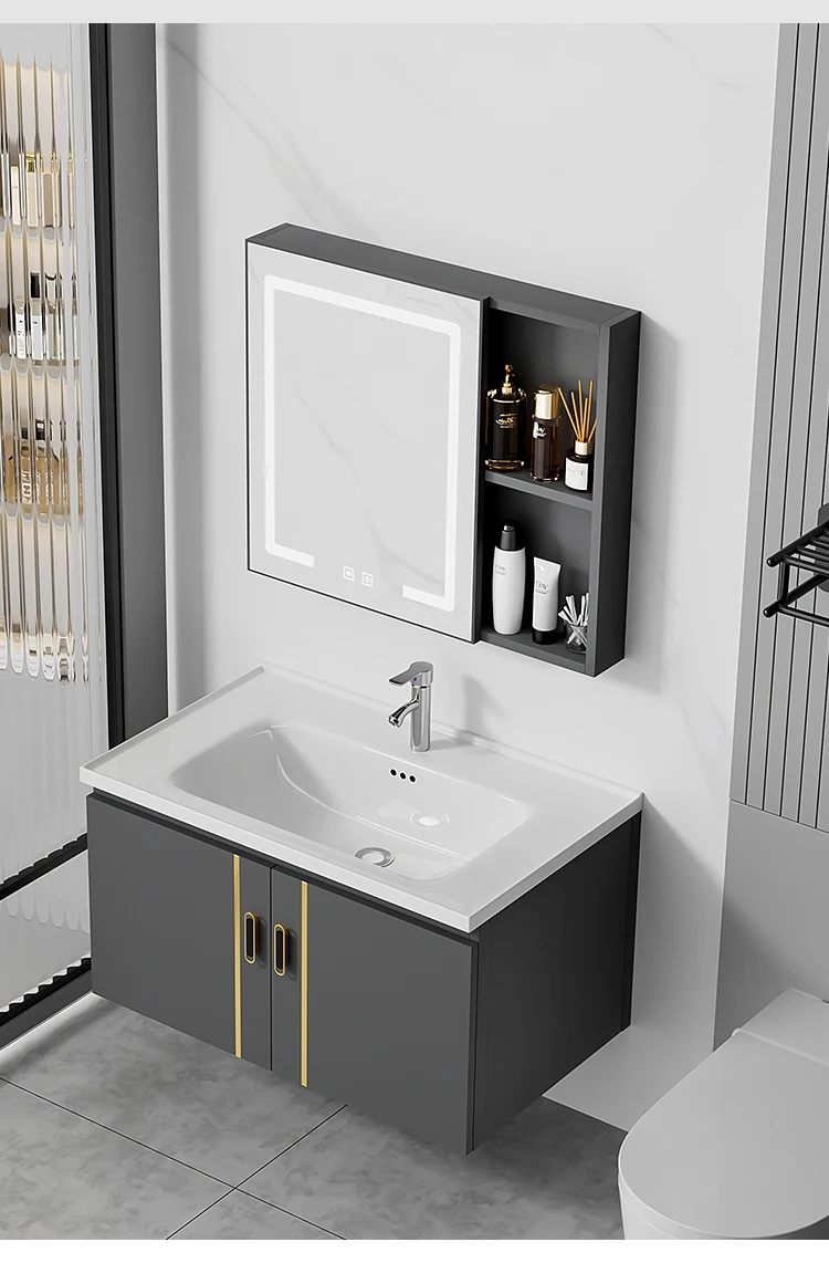 Bathroom Cabinet Combination Waterproof Hotels Vanity SPTKL02