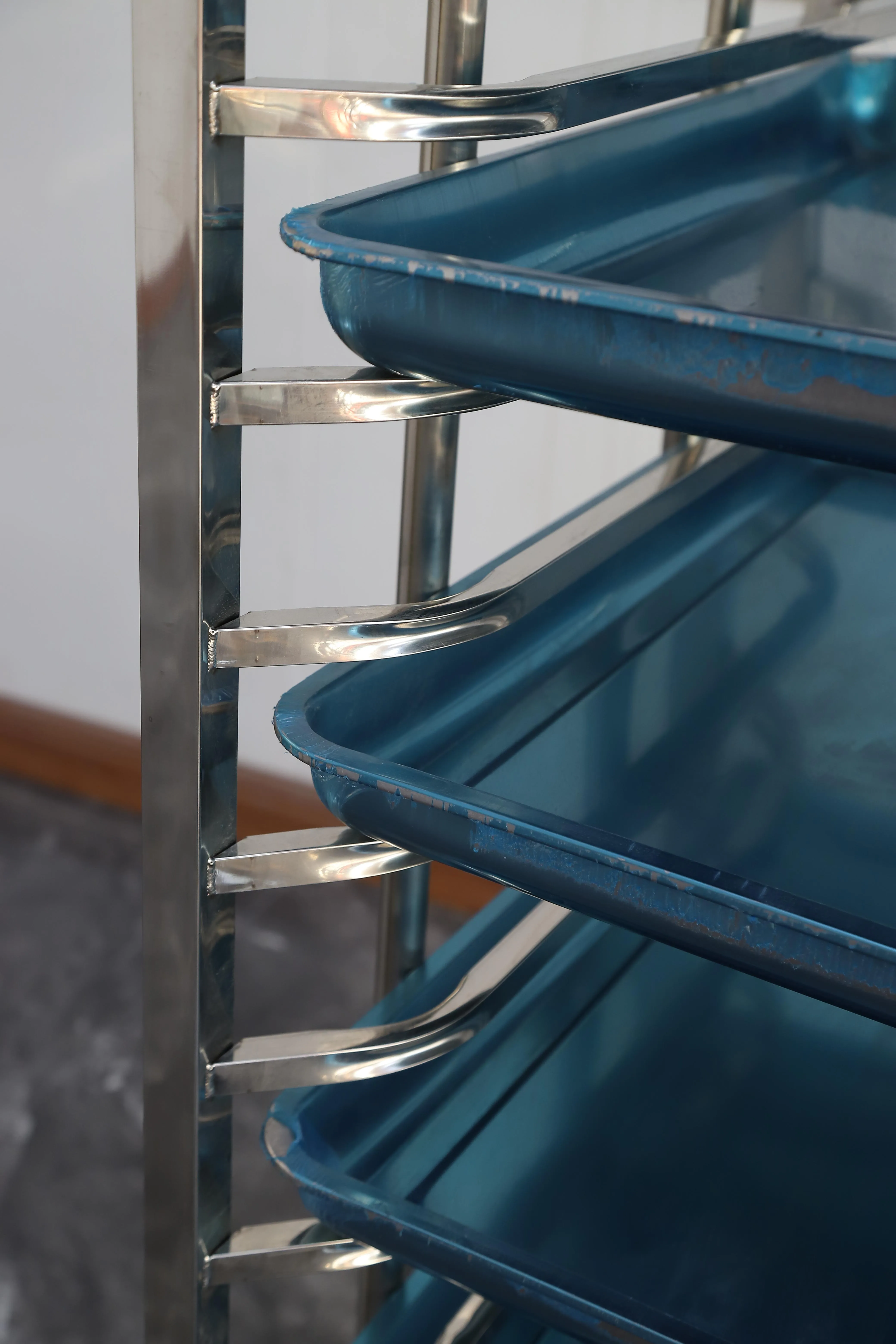 Foodservice 15-Tier Sheet Pan/Bun Pan Rack Commercial Bakery Tray ...