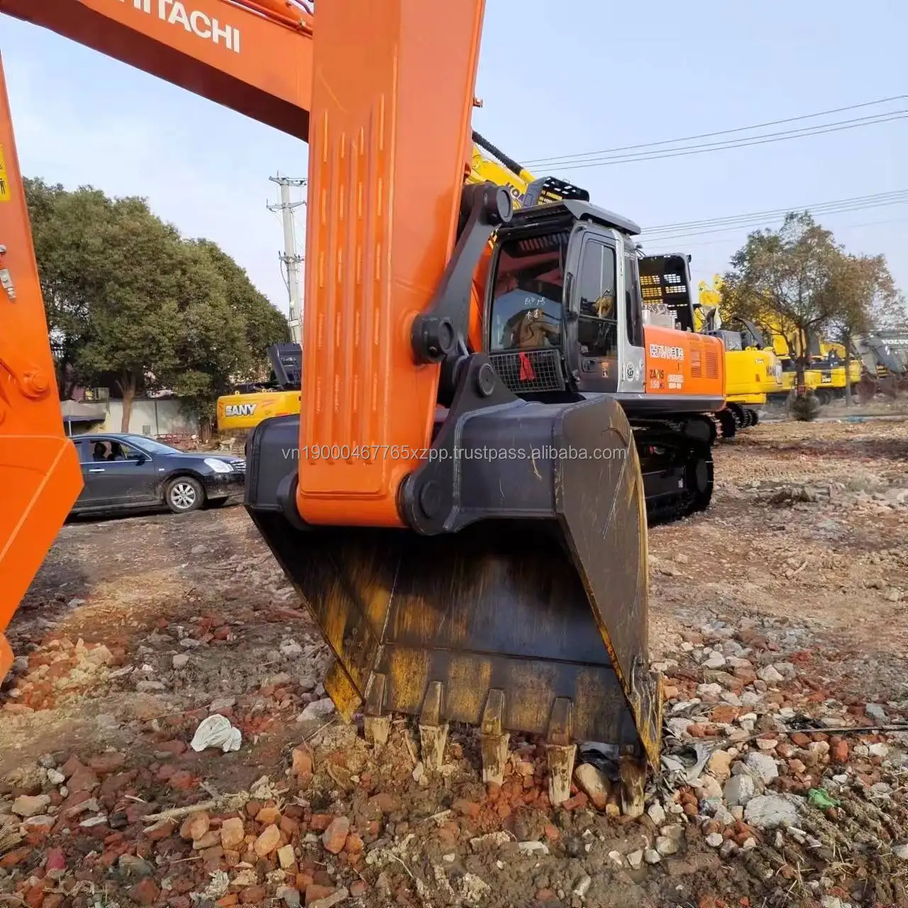 Japan Hitachi Zx350 Used Hydraulic Crawler Excavator Original Hitachi ...
