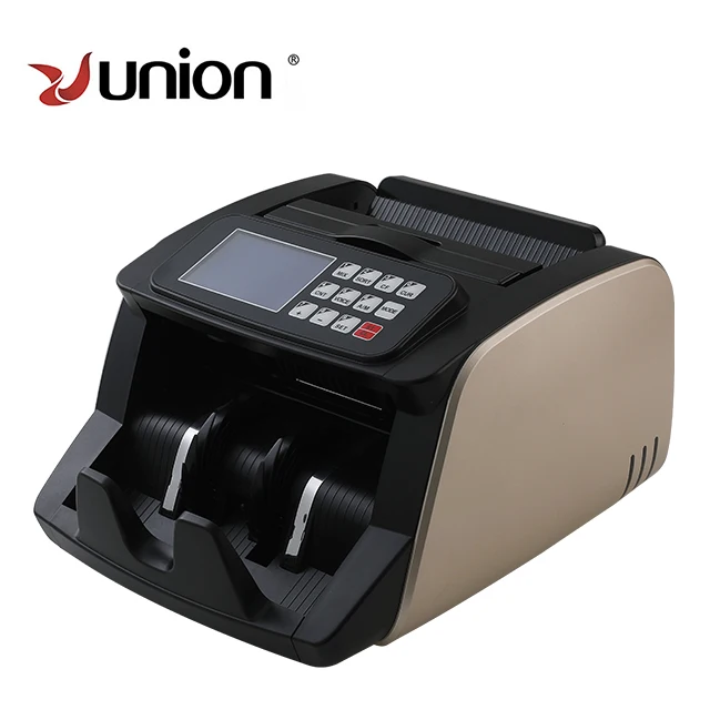 Union 0710 Bill Counter Portable Led Banknote Currency Counting Machine ...