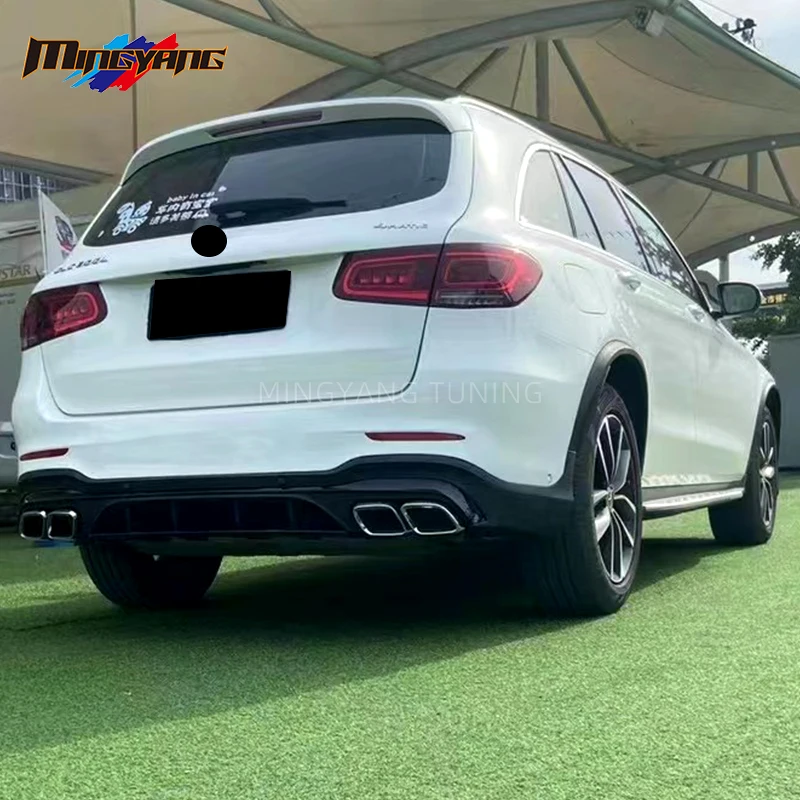 New Upgrade Kit Car Bumper Bodykit with Clips for BENZ GLC 2020-2022 ...