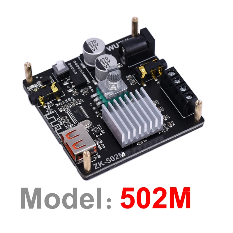 2*50w Tpa3116d2 Audio Power Amplifier Stereo Bt-compatible 10w~100w ...