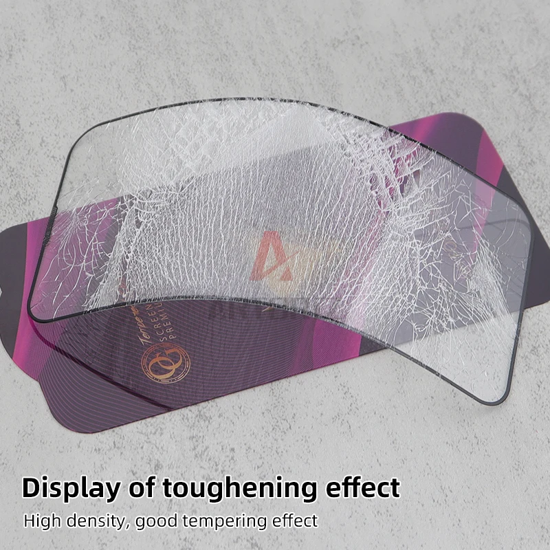 Og Glass Golden Armor Big Curved Tempered Glass Screen Protector for ...