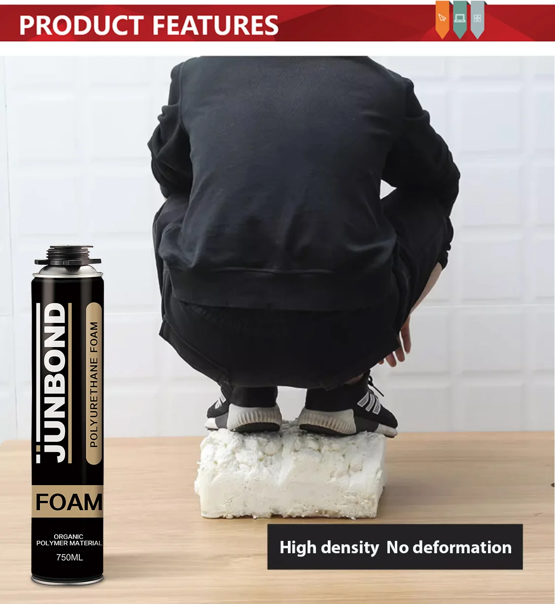 Junbond Pu Spray Polyurethane Foam - Versatile Insulation