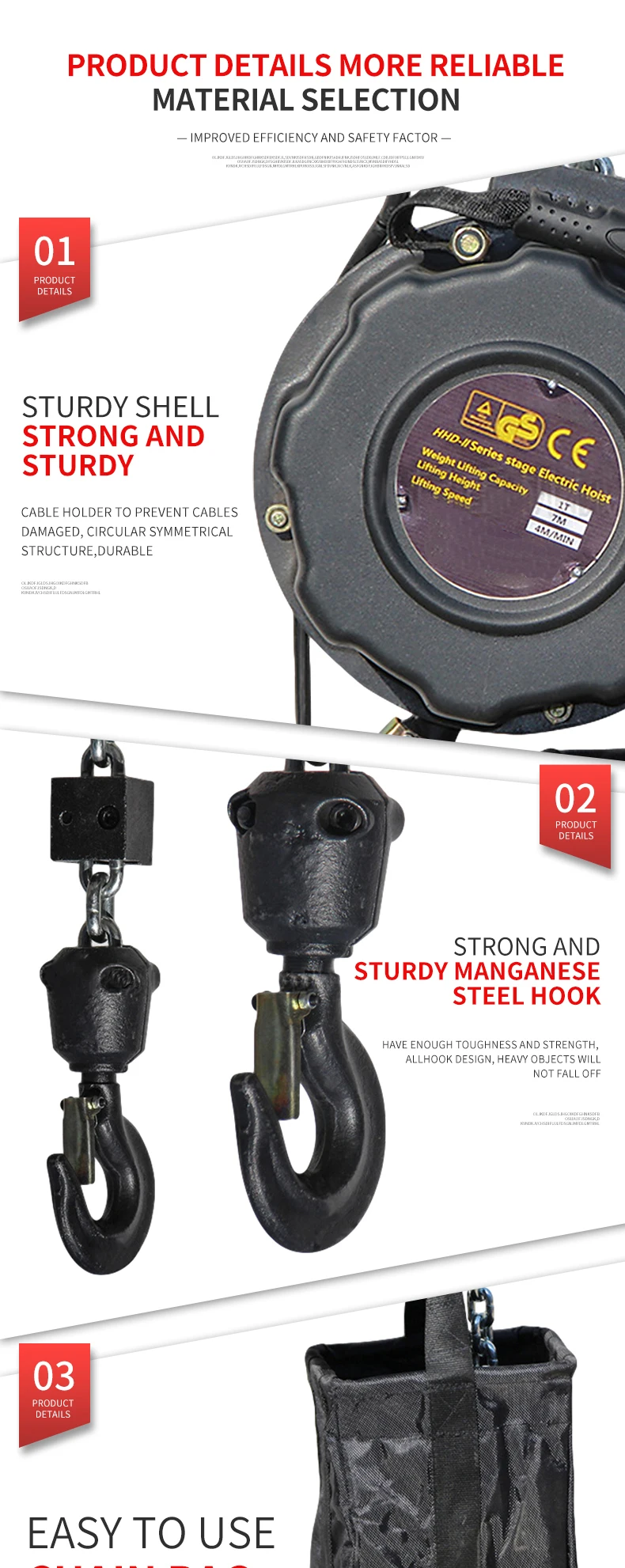 1000kg 1 Ton Rigging Stage Electric Event Lighting Truss Hoist Truss ...