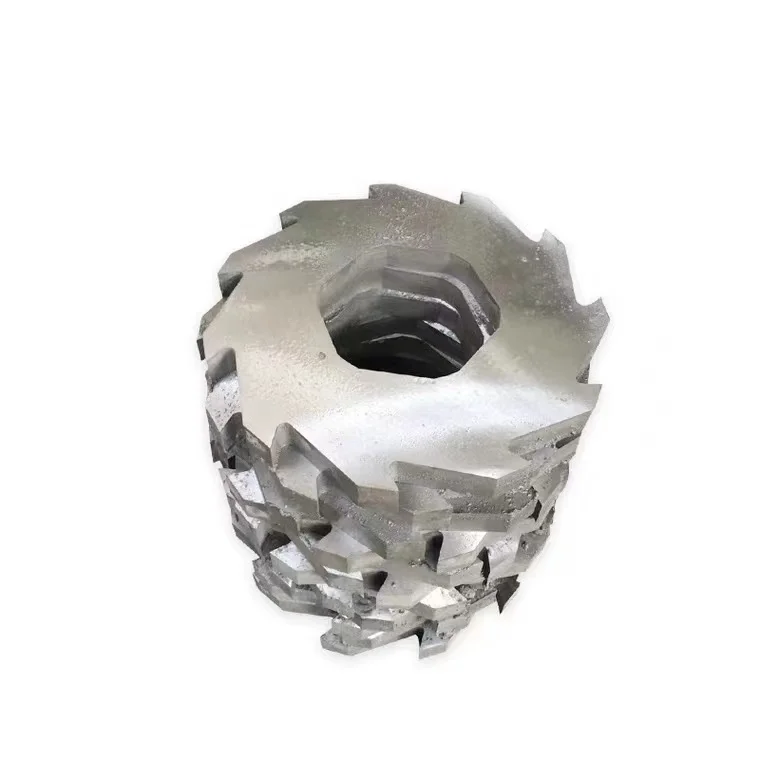 Single Shaft Recycling Paper Shredder Cutting Blades