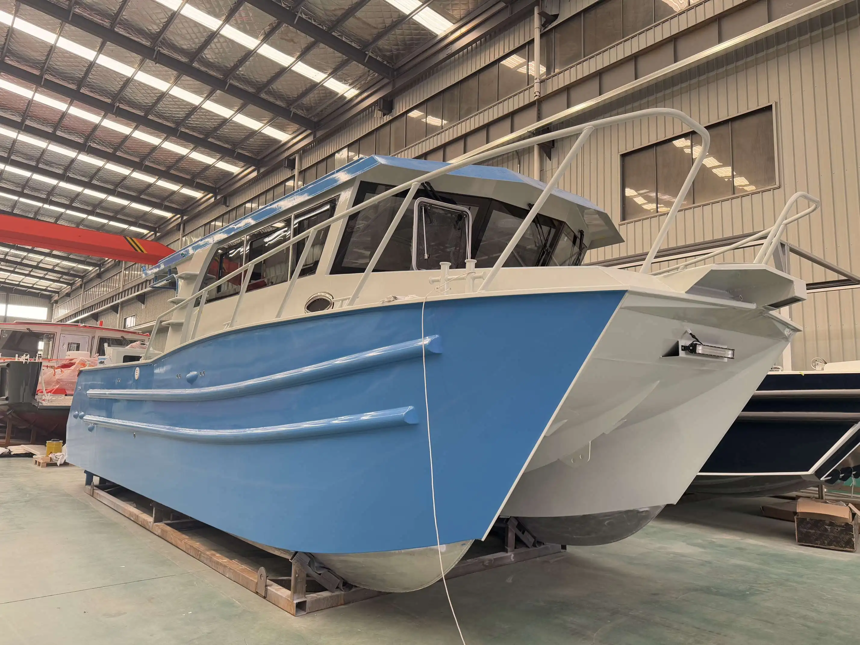 11x3.5m 36ft Aluminum Catamaran Power Speed Fishing Boat Yacht for Sale ...