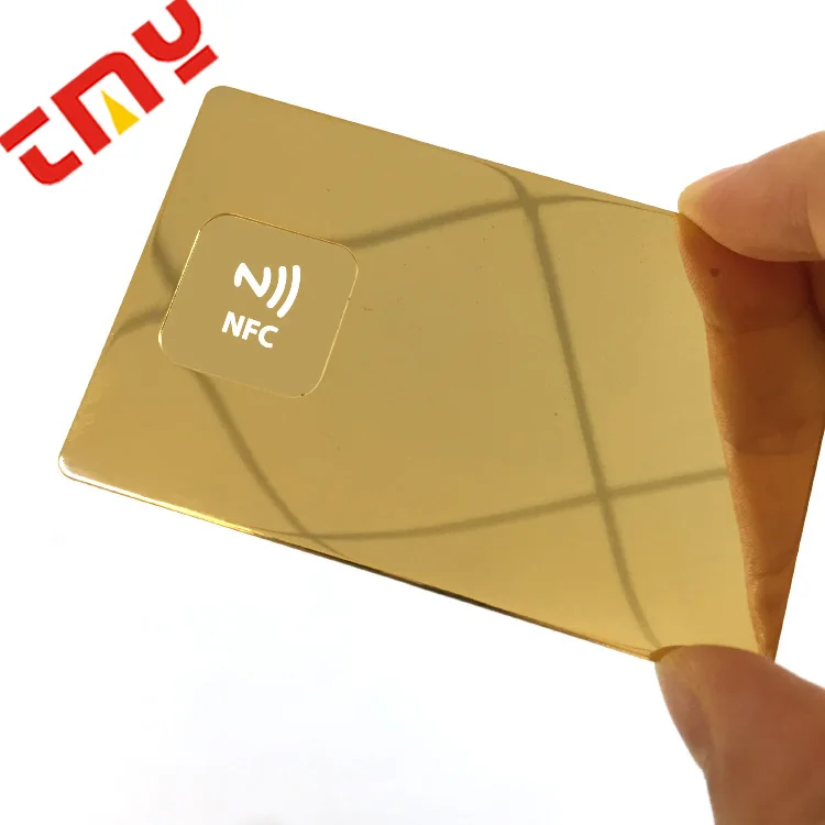 Double Chips 24k Gold Mirror 4442&4428 Chip Credit Card And Blank Nfc ...