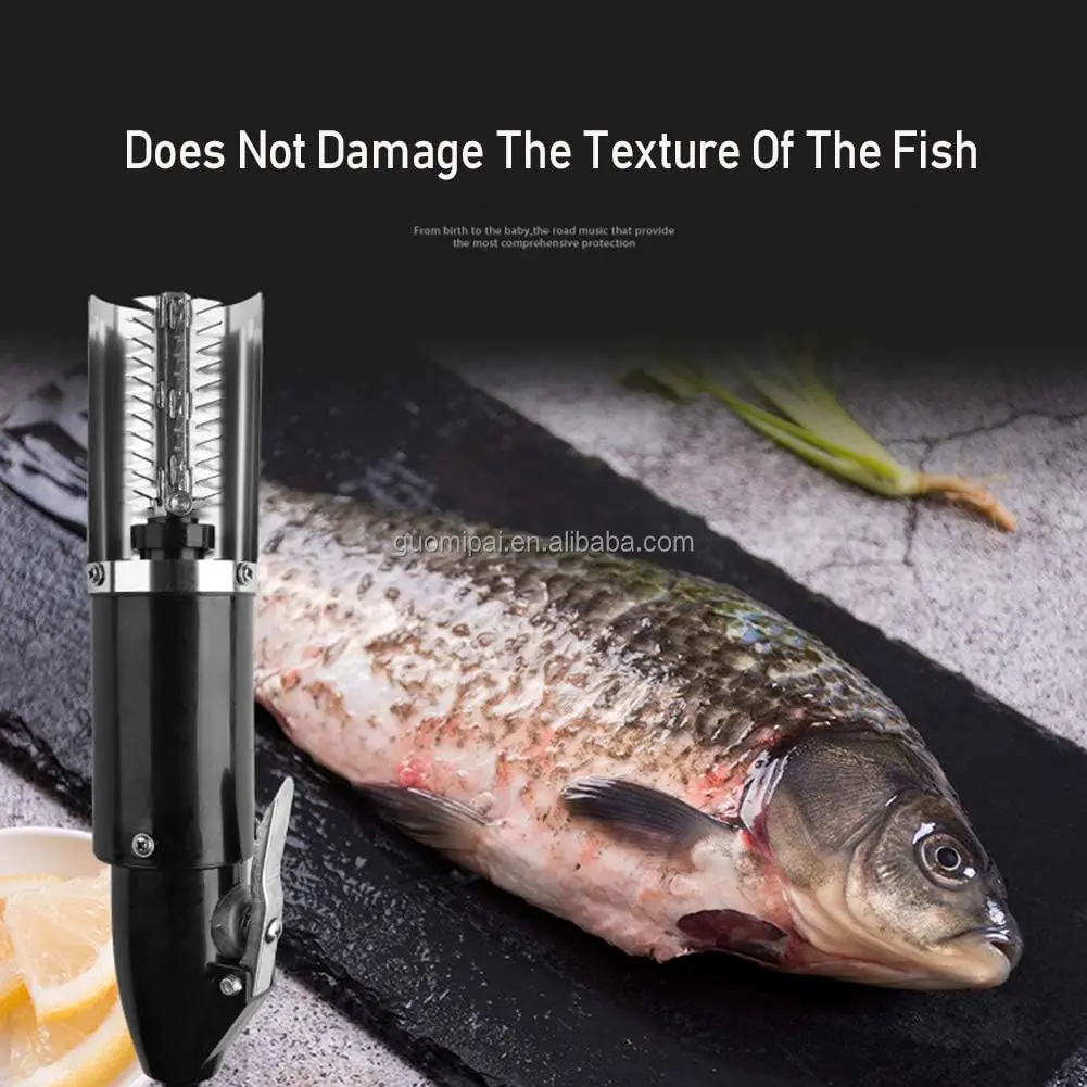 Fast Handheld Electric Fishing Scaling Scrapper Machine Fish Scaler ...