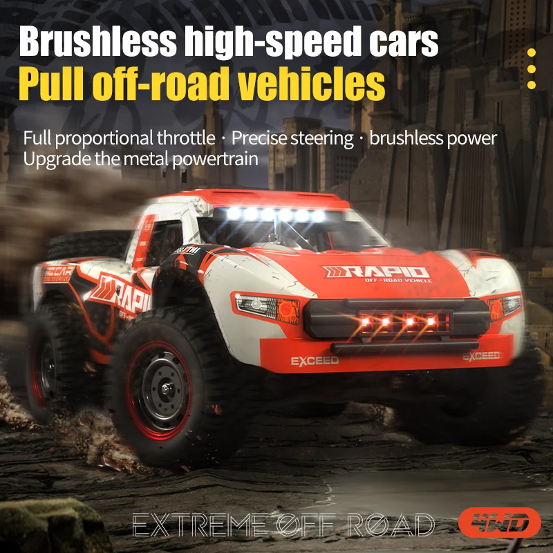 Brushless High-speed Big Foot Climbing Off-road Four-wheel Drive ...