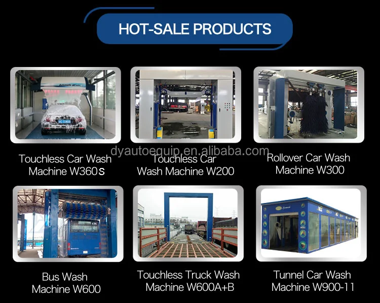 DY-DG180 Full Automatic 360 Touchless Robot Car Wash Machine