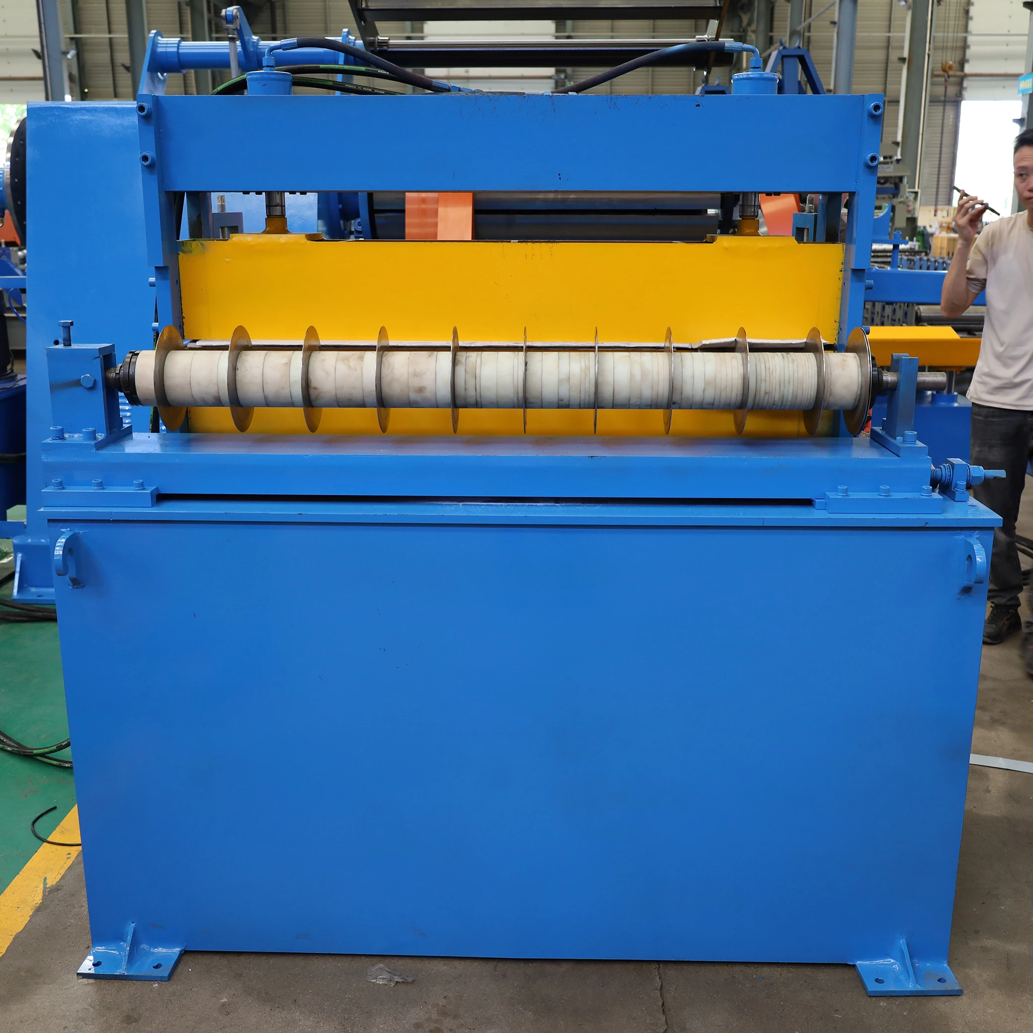 Hot Sale Longitudinally Shear Steel Coil Machine Slitting Line for Tile ...