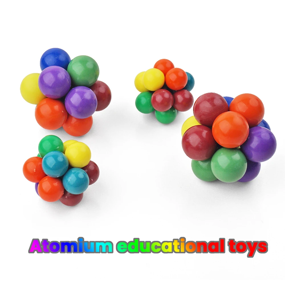 New Arrival Atomic Fidget Ball Kids Educational Toys Colorful 3d Fidget ...