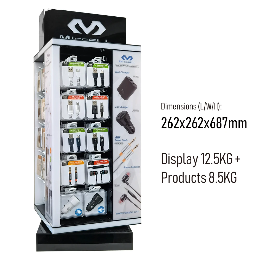 MICCELL Display Rack - Organize Your Phone Accessories