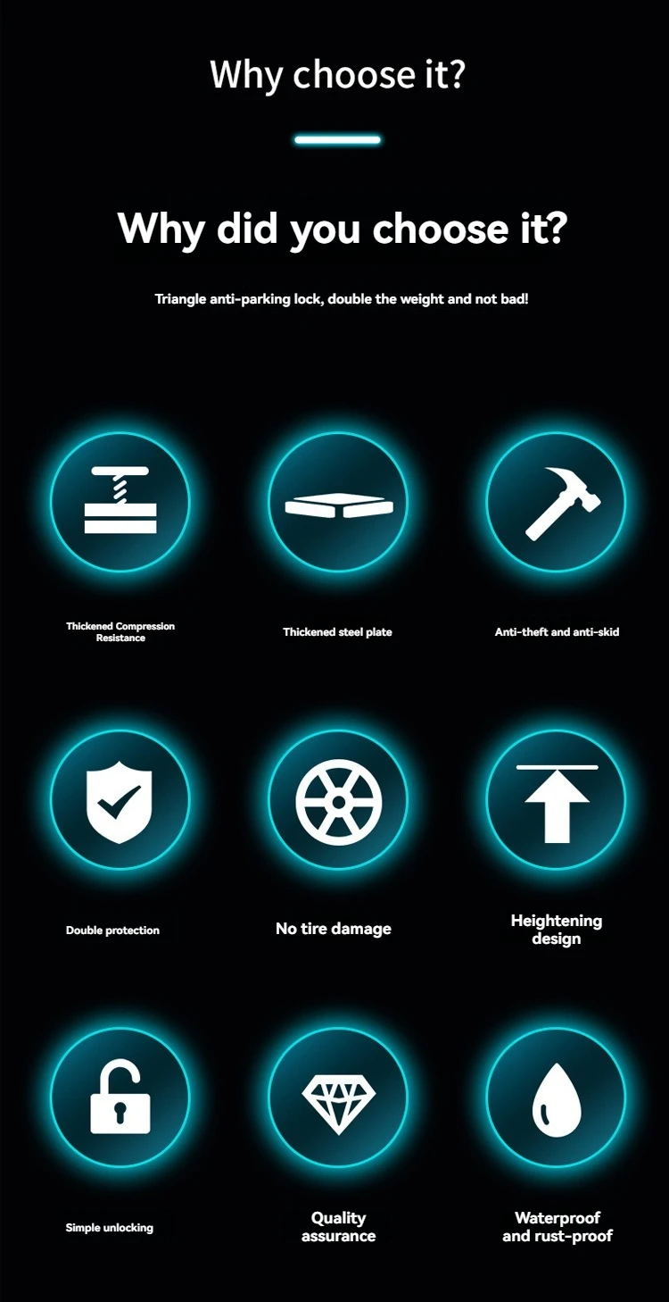 Steel Car Parking Space Protector Barrier Traffic Guardrail Site Space ...