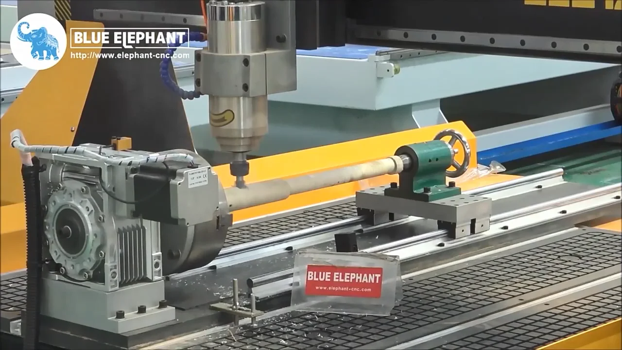 4x4 Cnc Router Rotary Axis Wood Carving Machine Furniture Cabinet Table And Chair Making Machine