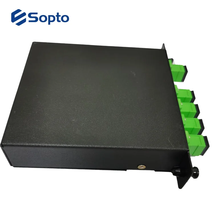 5 Port Fiber Termination Box Sc Type Indoor Suitable 1*4 Splitter Ftth ...