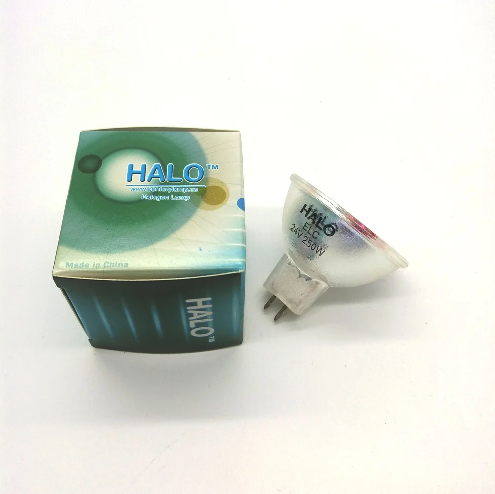Elc 24v250w Gx5.3 Halogen Projector Lamp 250w Medical Bulb Mr16 ...