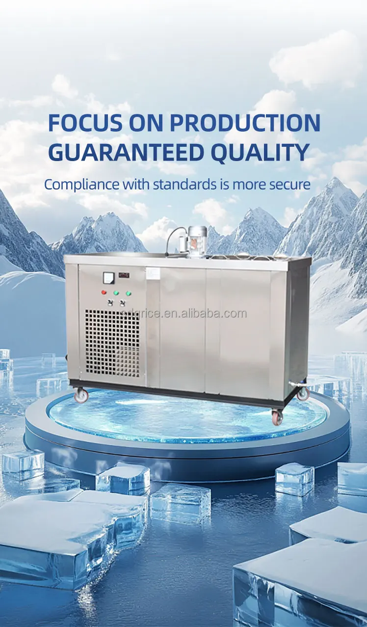 Food - Grade Brine Block Ice Machine: Safe Ice for the Food Industry ...