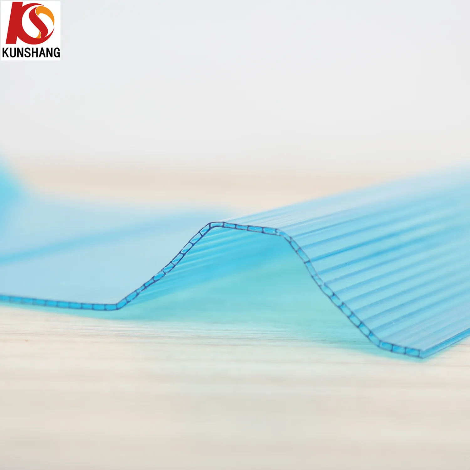 Trapezoidal Corrugated Daylighting Panels Pc Roofing Tile For ...