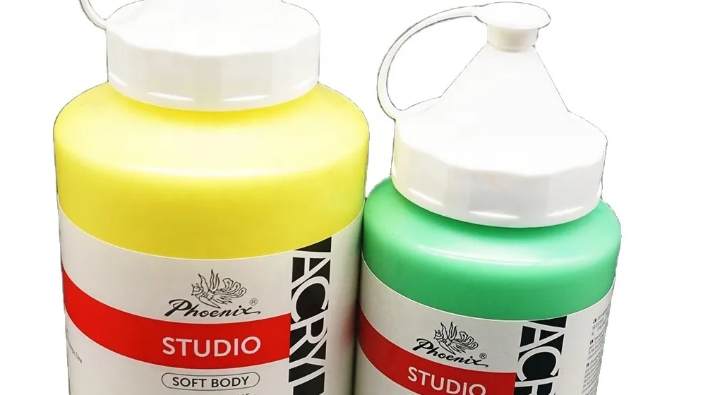 Hot Sell For Diy Drawing 250ml Acrylic Paint Bottle 60 Colors Acrylic ...