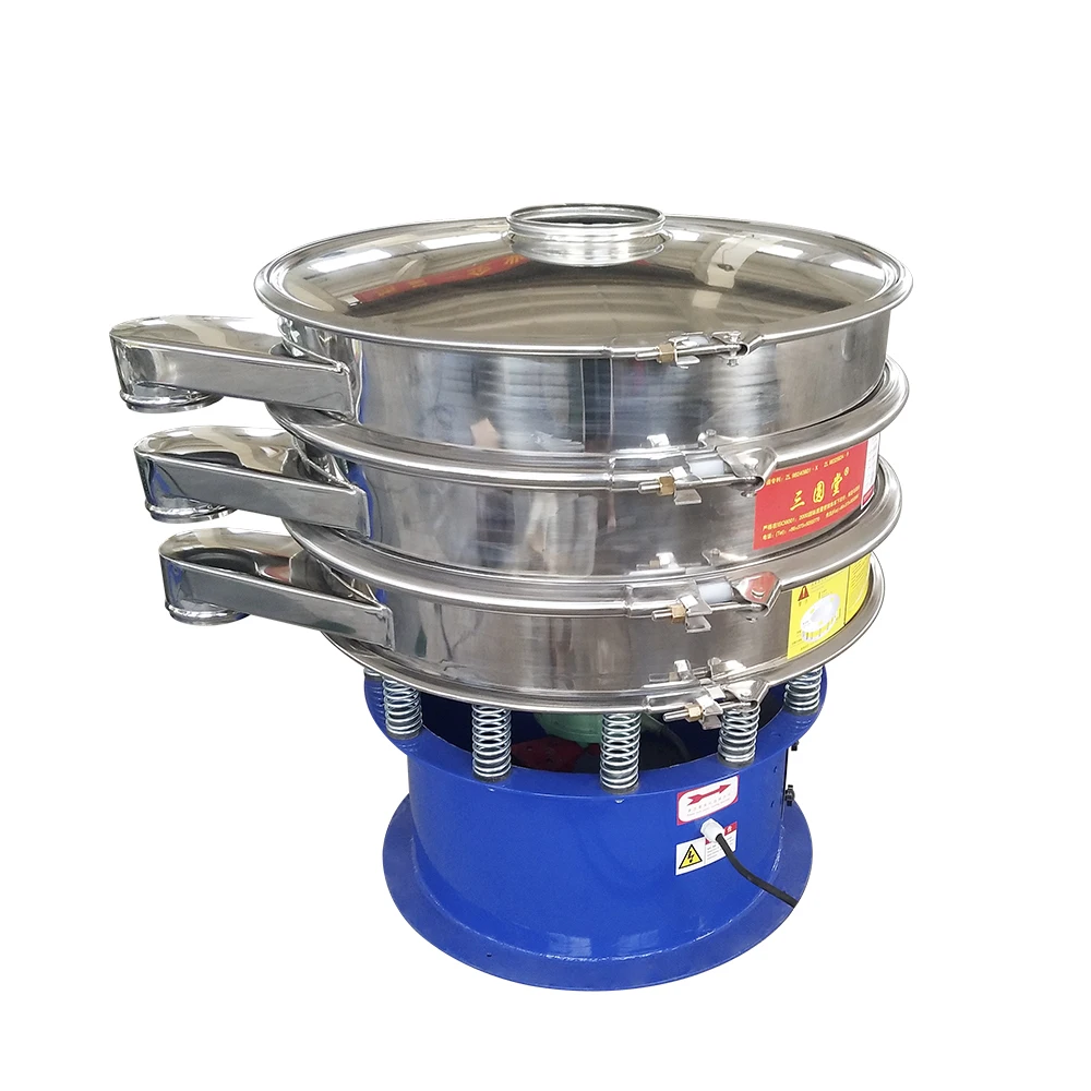 Rotary Vibrating Screen Sieve Vibration Sifter Machine for Gypsum ...