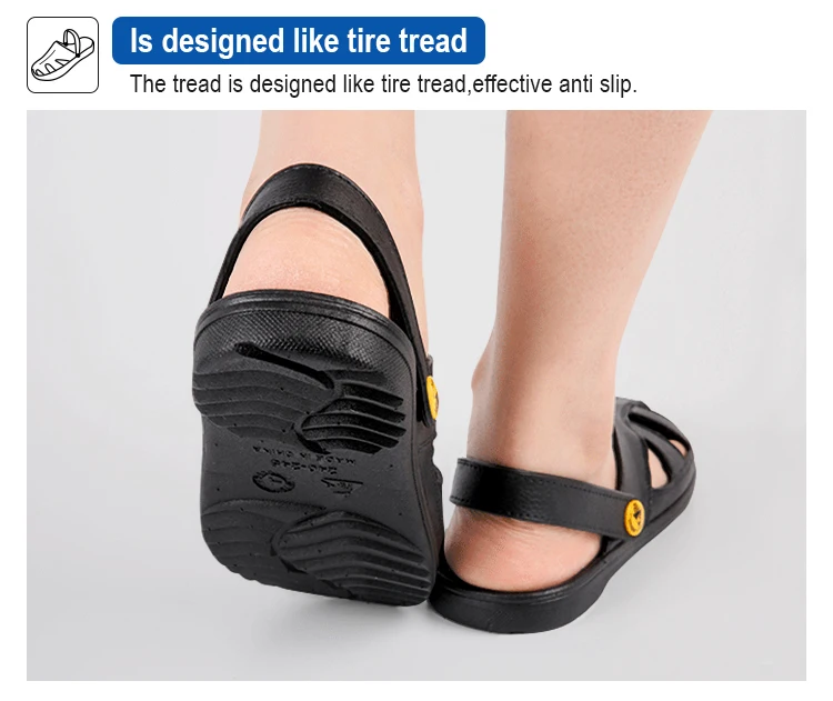 Unisex ESD Sandals - Antistatic Safety Shoes for Cleanrooms