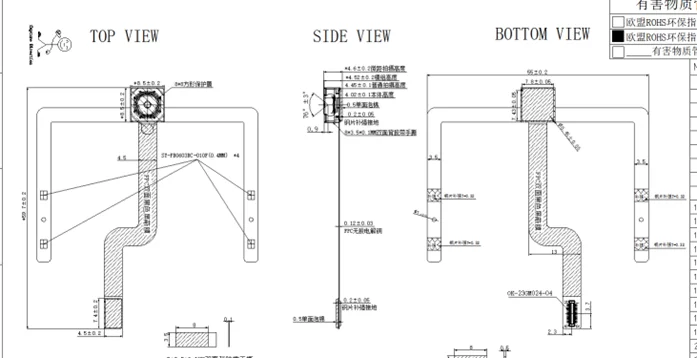Mini 5mp Mipi Interface 24 Pin Hd High Definition Gc5035 Fixed Focus ...