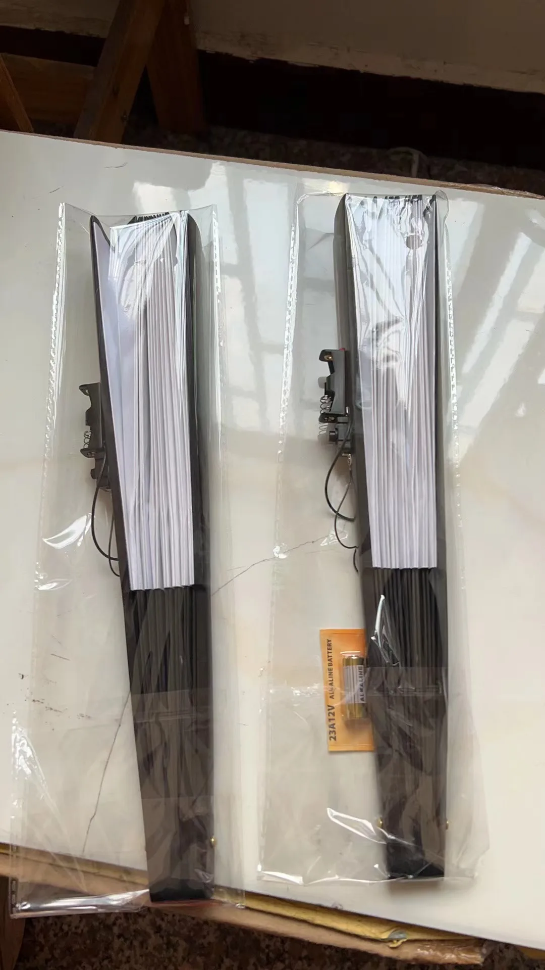 Stock Colorful 13ins Led Hand Fan Folding Light Up Bamboo Decorative ...