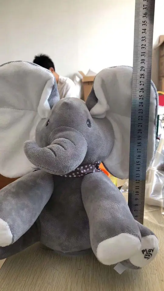 Custom Singing Music Talking Toy - Interactive Plush Elephants