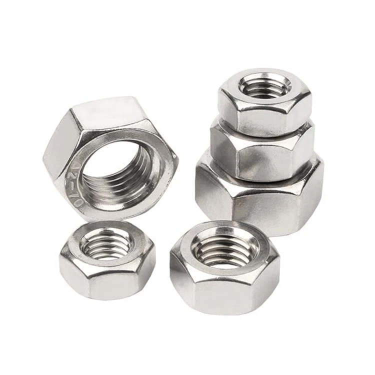 M3 M4 M5 M6 M8 M10 M12 M14 M16 M18 M20 M24 M27 M30 DIN934 Stainless ...