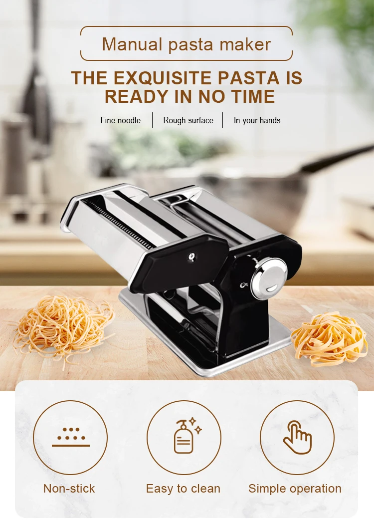 150mm Detachable Pasta Machines Morandi Colors Fresh Noodle Making ...