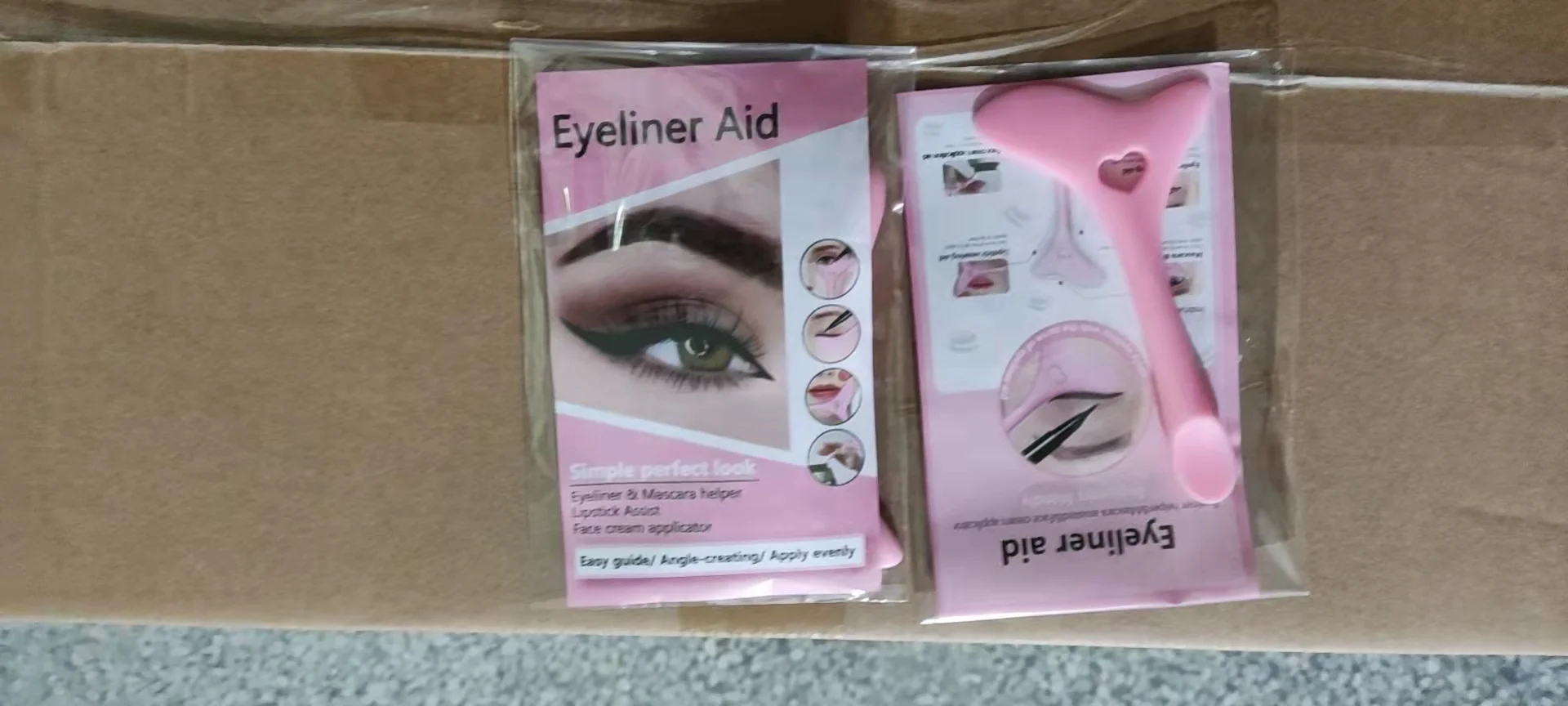 Winged Eye Makeup Aid Tool,Reusable Silicone Eye Makeup Assistant Tool ...